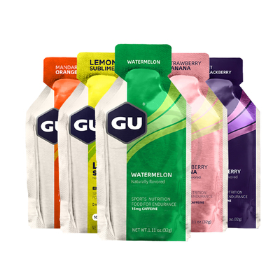 美国GU能量胶马拉松运动补给徒跑步骑行越野赛铁三耐力用功能饮料