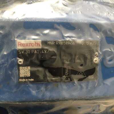 议价德国原装Rexroth力士乐R900599456型号SV30PA2-4X/工业液控止