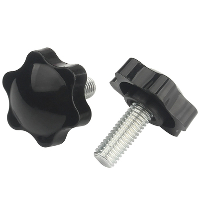 梅花旋钮塑料头手拧把手胶头螺丝