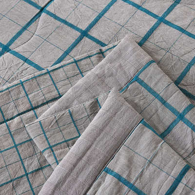 新疆棉花空调被夏凉被纯棉全棉夏季可机洗绗缝单双人夏被芯薄被子