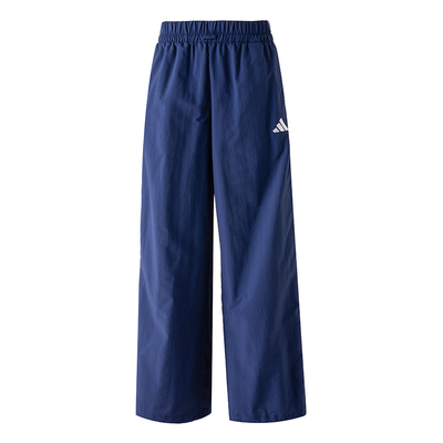 阿迪达斯女三条纹速干直筒伞裤