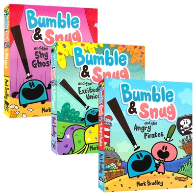 Bumble and Snug 小怪物小队1-3 儿童漫画幽默故事 情绪管理 友谊 团队合作 小学生英语课外读物 英文进口原版图书