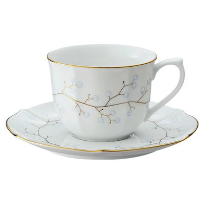 则武满天星咖啡杯碟，可进微波炉