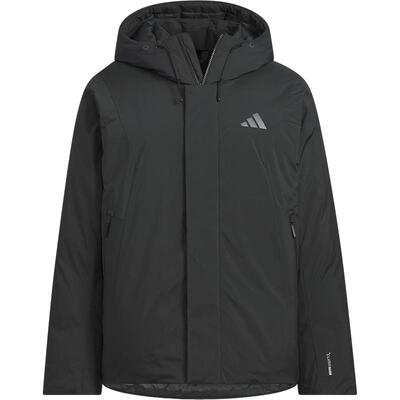 阿迪达斯男士保暖连帽羽绒服