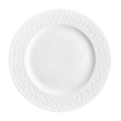 白色水立方西餐家用骨瓷套装平盘