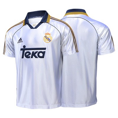 Adidas皇马球衣复刻00年欧冠元年