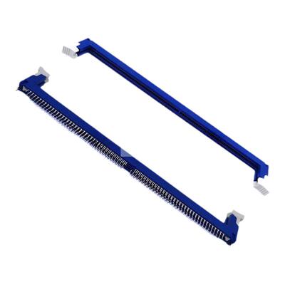 LOTES ADDR0136 DDR4 288PIN 蓝主体白耳内存插槽 电脑服务器四代