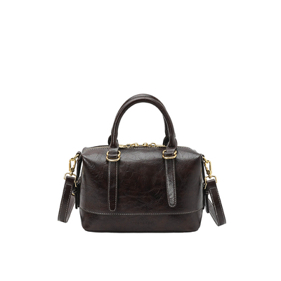 高级感复古波士顿枕头包女斜挎