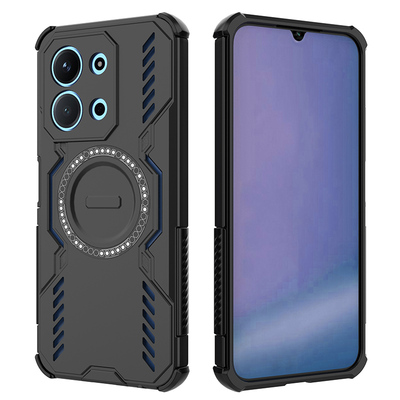 适用红米15R手机壳防摔磁吸车载