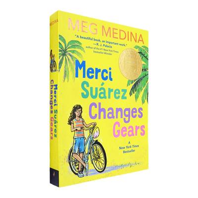 【现货】正版进口英文原版书 Merci Suárez Changes Gears 梅西苏亚雷斯的换挡人生 纽伯瑞金奖作品 蓝思700L 家庭教育影响