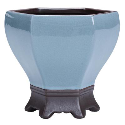 蝴蝶兰专用花盆陶瓷紫砂吊兰盆