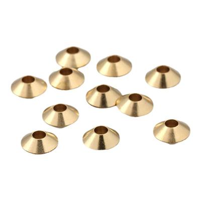 不褪色黄铜飞碟隔片隔珠100颗
