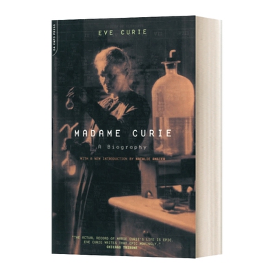 英文原版Madame Curie 居里夫人传 豆瓣推荐 科学家 人物传记 Eve Curie 英文版 进口英语原版书籍