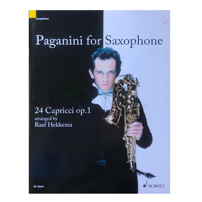 帕格尼尼24首随想曲萨克斯管独奏