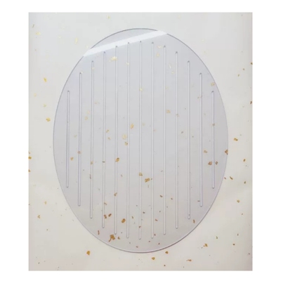 硬笔软笔书法异形皇冠椭圆芭蕉