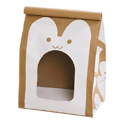 PAPERPARKk牛皮纸猫窝秋冬季安全感猫抓板一体可清洗耐抓不易掉屑