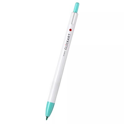 斑马按动荧光笔速干防晕手账