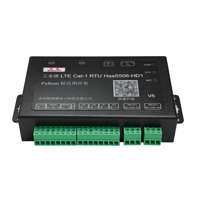 工业网关控制器RTU DTU低功耗 4G 485232Modbus Python可编程HD1