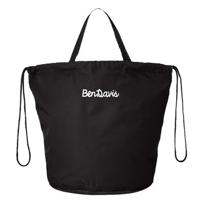 BenDavis日版刺绣标手提水桶包