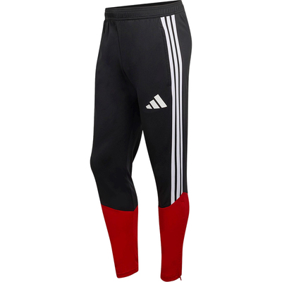 Adidas/阿迪达斯正品2025冬季款男士耐穿修身拼接足球长裤KB4442