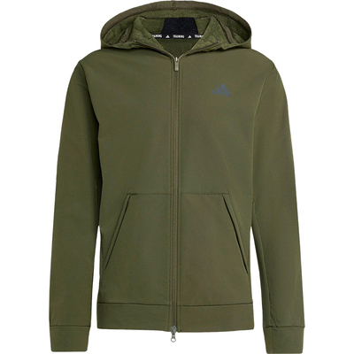 Adidas/阿迪达斯正品2025秋季款男士日常连帽梭织运动外套KE4370