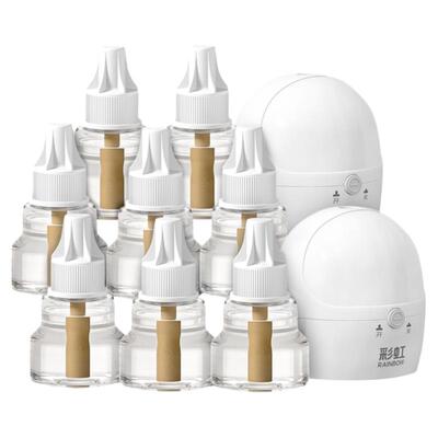 家用插头无味电蚊香液彩虹