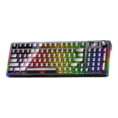 狼蛛F98ProV3三模客制化机械键盘