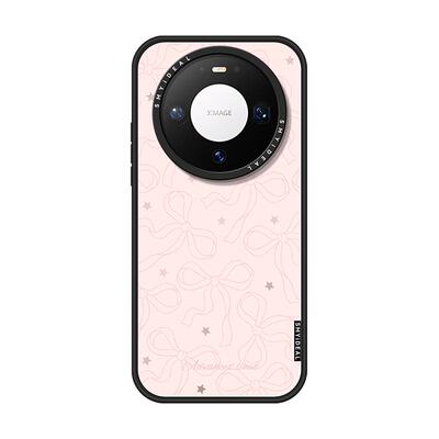 SMYIDEAL思茉伊适用华为mate80手机壳磁吸mate60新款mate60promate华为mate70pro线条ins蝴蝶结mt80Pro高级感