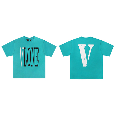 VLONE 美式复古 STAPLE系列 撞色大LOGO印花  短袖T恤 男女同款