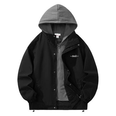 Coca-Cola/可口可乐假两件夹克