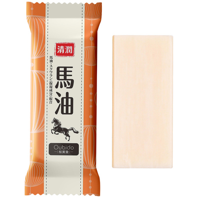 日本进口樱美堂手工香皂清洁马油