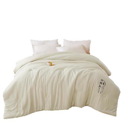 自然醒原棉秋冬被加厚保暖大豆被