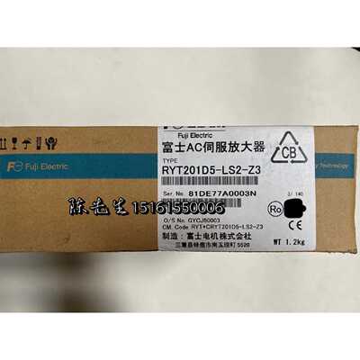 议价原装富士伺服放大器RYT201D5-LS2-Z3 现货