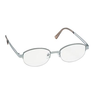 近视可配度数素颜金丝半框防蓝光