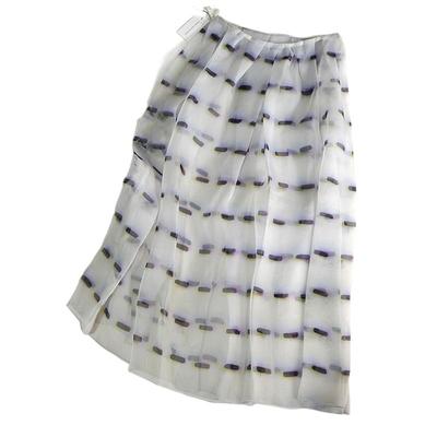 25春夏新款国内现货DRIES VAN NOTEN DVN桑蚕丝国风百褶半身裙