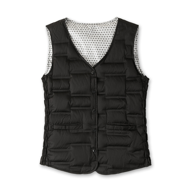 雅鹿石墨烯羽绒马甲女羽绒服内胆