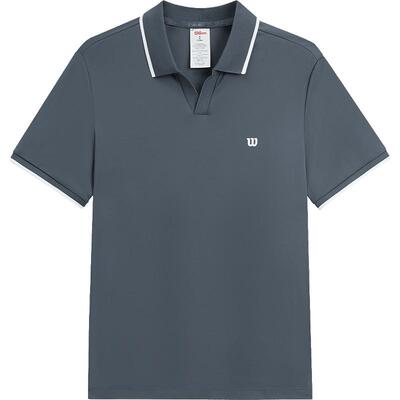 Wilson威尔胜官方男士JOHNNY COLLAR凉感防晒网球运动POLO短袖