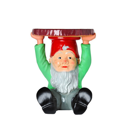 彩绘小摆件阳台小茶几桌kartell