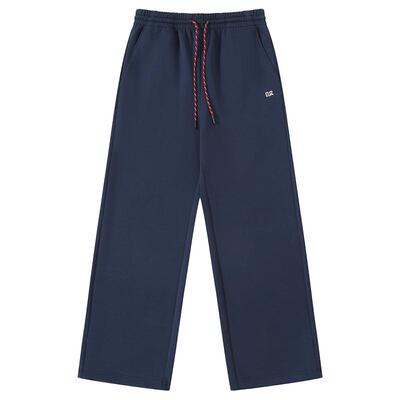 APPARITION 字母logo刺绣 宽松直筒 简约针织裤 男女同款