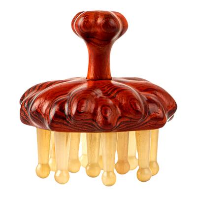 邢粮木艺梳头按摩都可以小巧便携