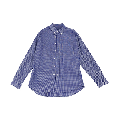 韩系通勤格子衬衫外套女