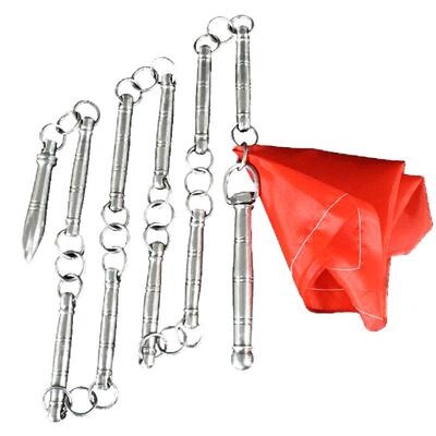 不锈钢防滑九节鞭初学者表演实战