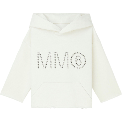 【618狂欢】MM6 Maison Margiela 秋冬女童带缀饰棉质连帽卫衣