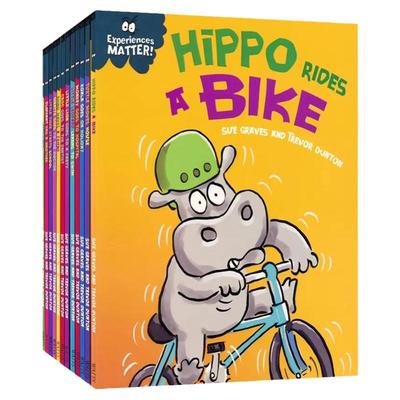 体验很重要12册 英文原版绘本 Experiences Matters 行为很重要同系列姊妹篇 behaviour matters 引导孩子培养价值观 4-8岁