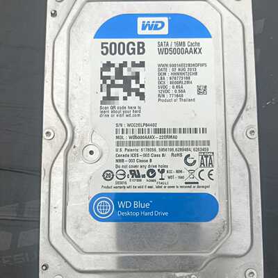 【议价-可维修】 西数 WD5000AAKX 500G 3.5寸 /均有货