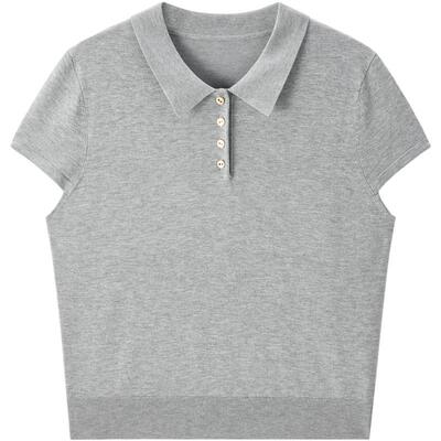 【商场同款】太平鸟2025年夏季新款小飞袖线套衫A1EEF2210