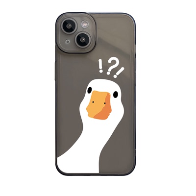 iphone17鸭子硅胶透明全包手机壳