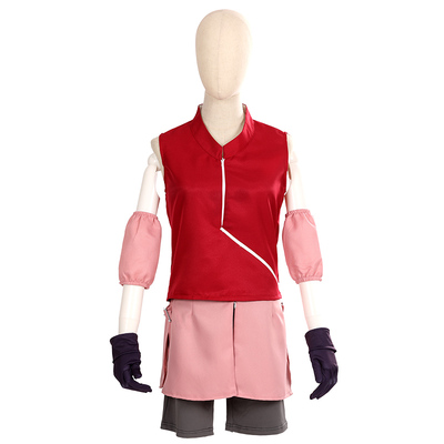 火影忍者衣服春野樱cos