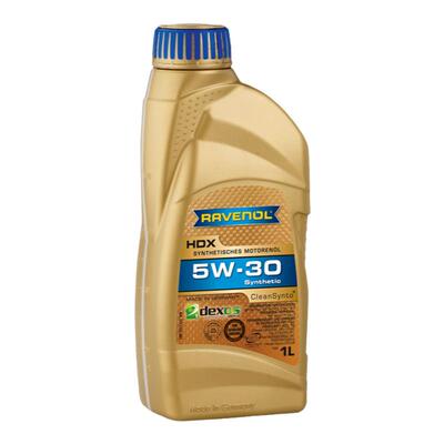 德国RAVENOL 拉锋HDX 5W-30 5W30 全合成机油HDX汽车发动机润滑油