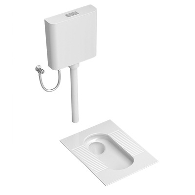 恒洁卫浴家用蹲便器厕所防臭